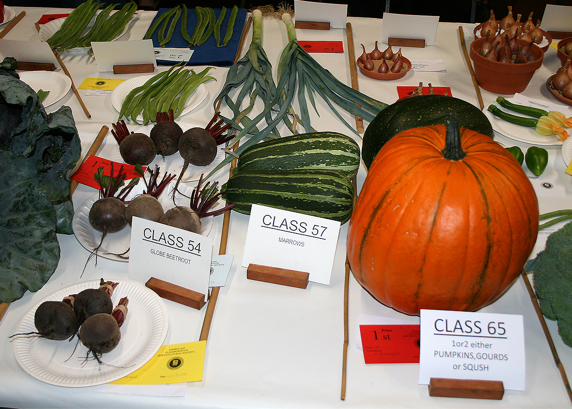 AUTUMN SHOW RESULTS - Kimble and Ellesborough Horticultural Society